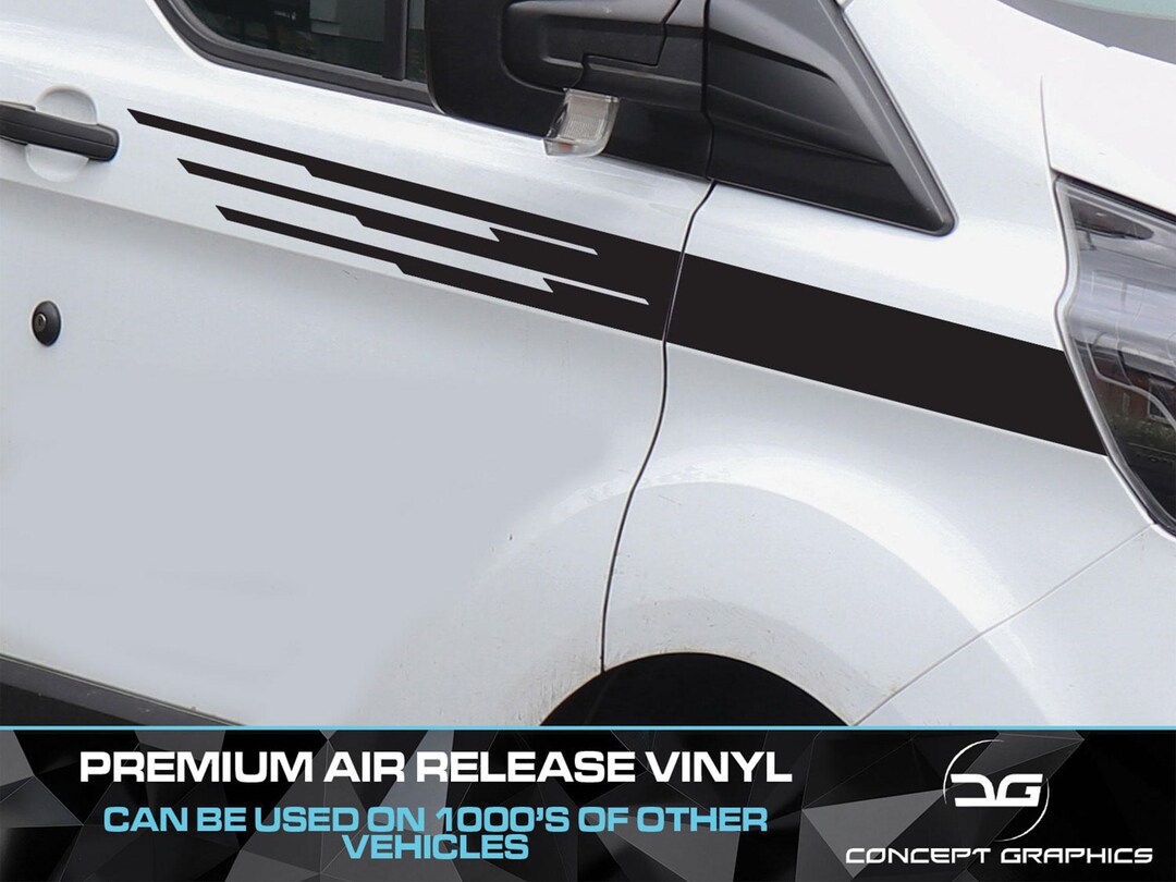 X2 Racing Stripes Decal Graphics Kit Air Release Vinyl Fits Ford ...