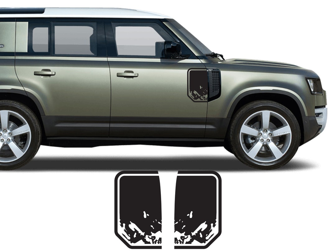 Splash Effect Side Vent Stripe Decal Kit Air Release Vinyl Fits Land ...