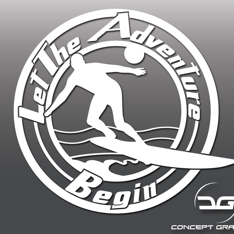 Windsurfing Decal - Etsy