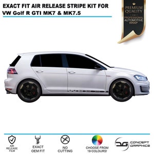 Hex Side Stripe Decal Stickers Graphics Kit Exact Fit Bubble Free Vinyl ...