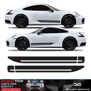 Side Door Stripes Decals Factory Fit Air Release Vinyl Exact Fits ...