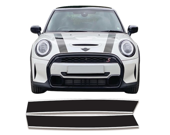 Union Jack Bonnet Stripes to Fit Mini Lci2 F55 5 Door / F56 3 Door ...