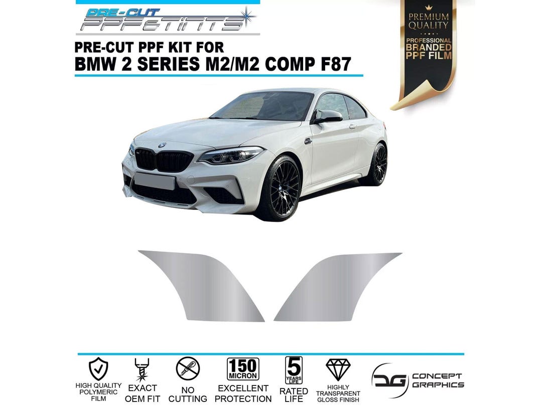 Rear Wheel Arches Stone Chip Guard Pre-cut PPF Paint Protection Film ...