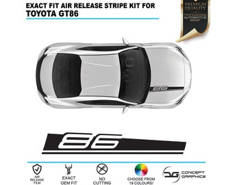 2022 Toyota GR86 Side Mirror Pre-cut Overlay Side Mirror Pinstripe - Etsy