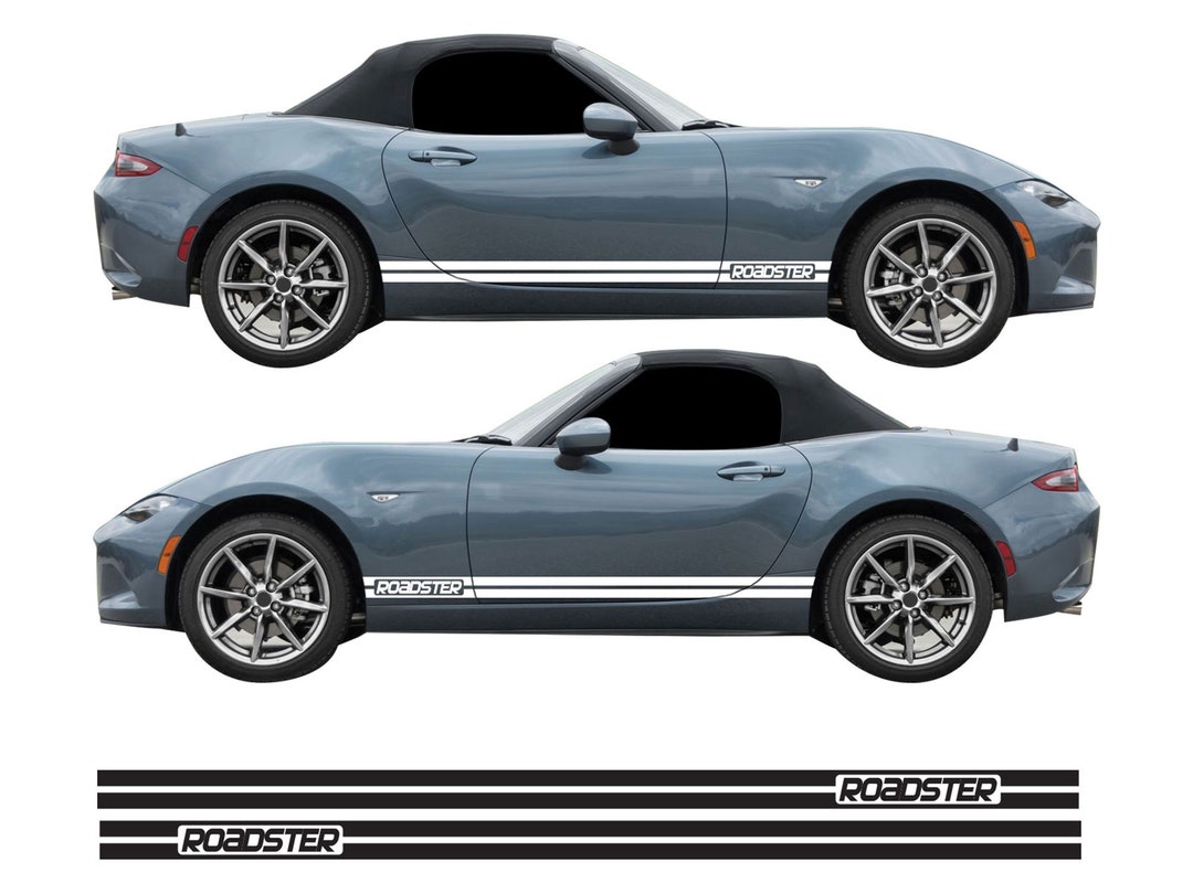 Roadster Side Stripe Decal Kit Air Release Vinyl Fits Mazda MX5 ND - Etsy