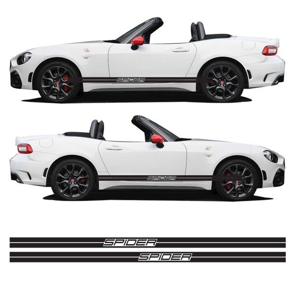 Fiat 124 Spider Decals - Etsy