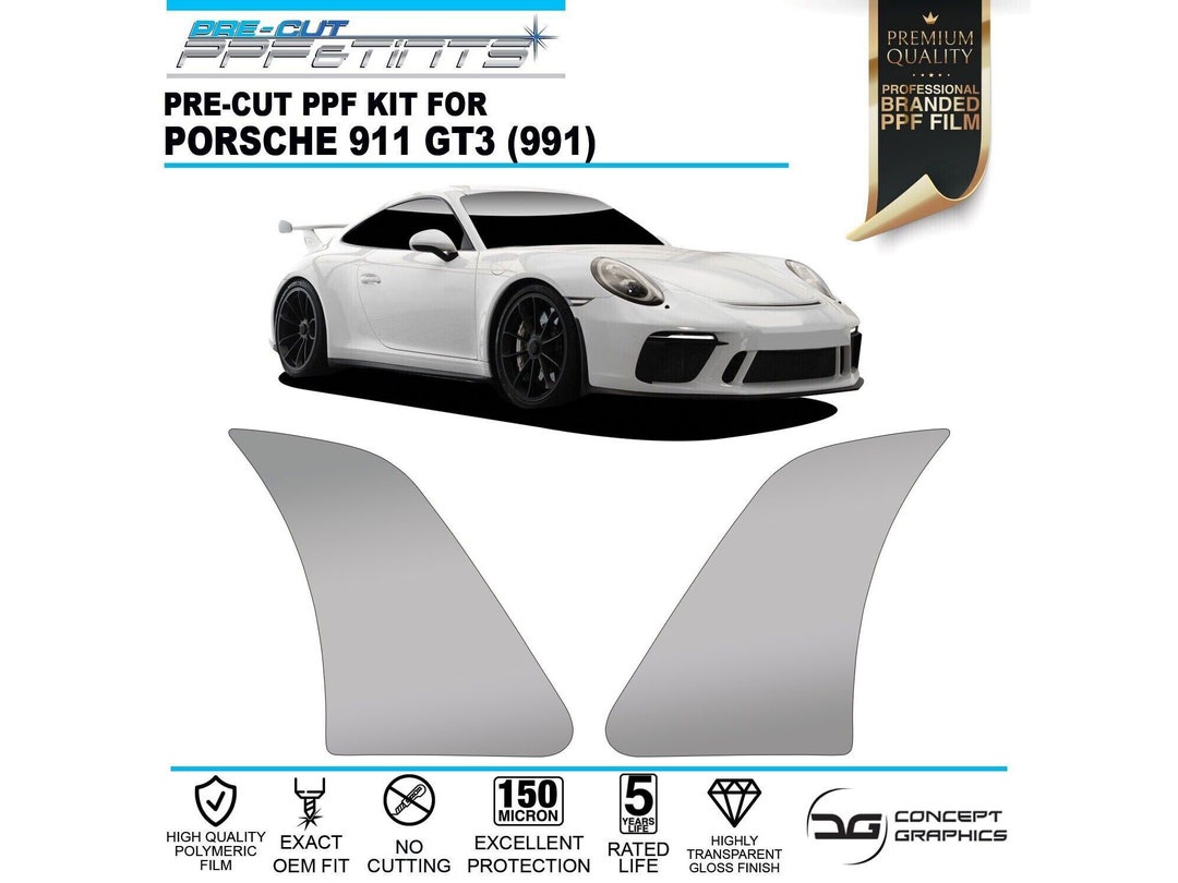 Rear Wheel Arch Stone Guard Pre-cut PPF Paint Protection Film Kit for ...