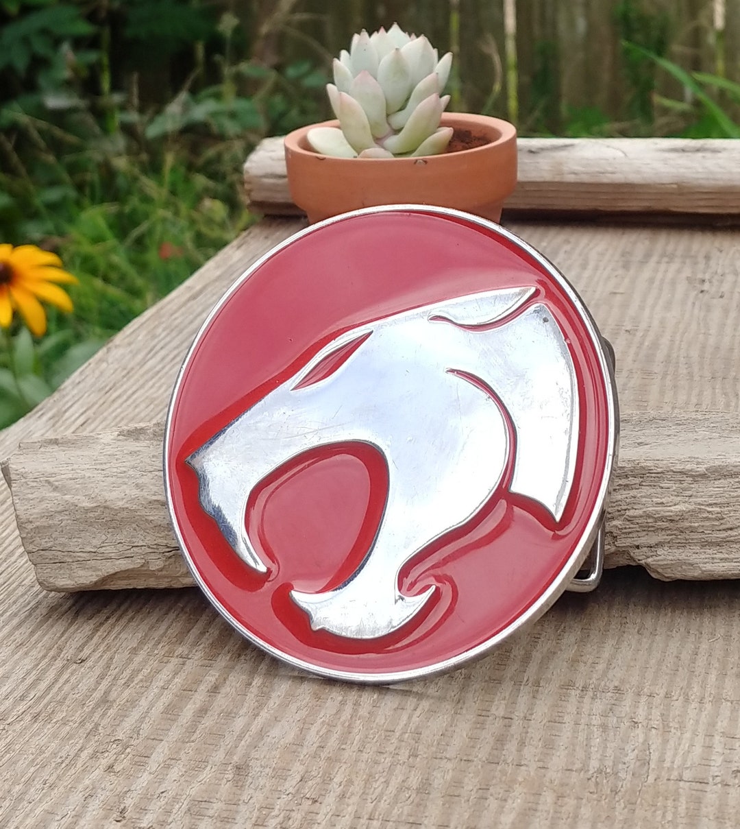 Vintage Thundercats Belt Buckle // Ted Wolf Buckle - Etsy