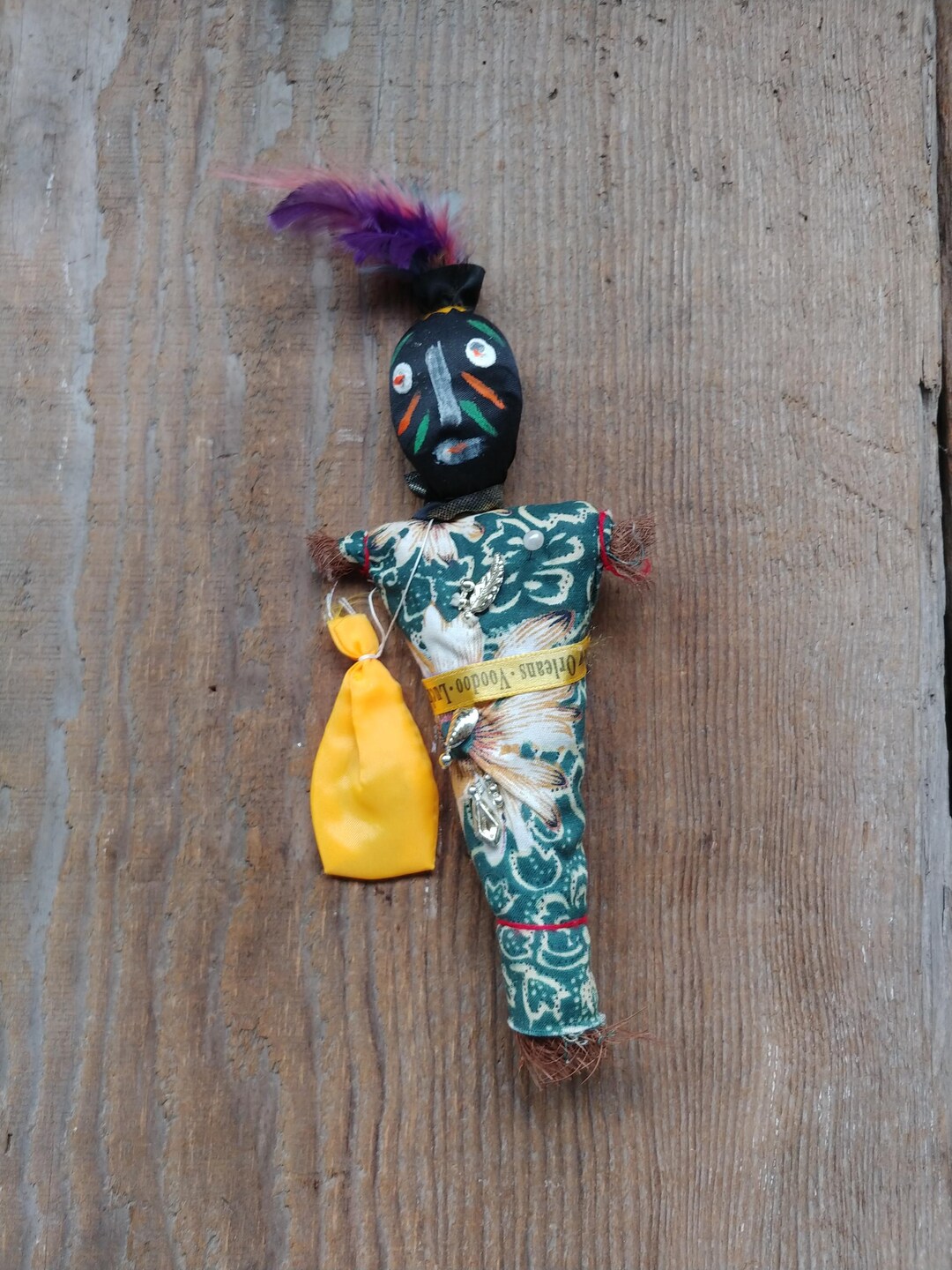 Vintage Handcrafted Voodoo Doll // New Orleans Lucky Man - Etsy
