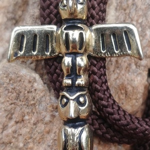 Vintage Totem Pole Bolo Tie - Etsy