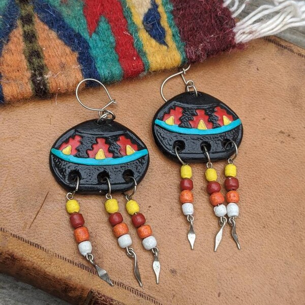 Peruvian Earrings - Etsy