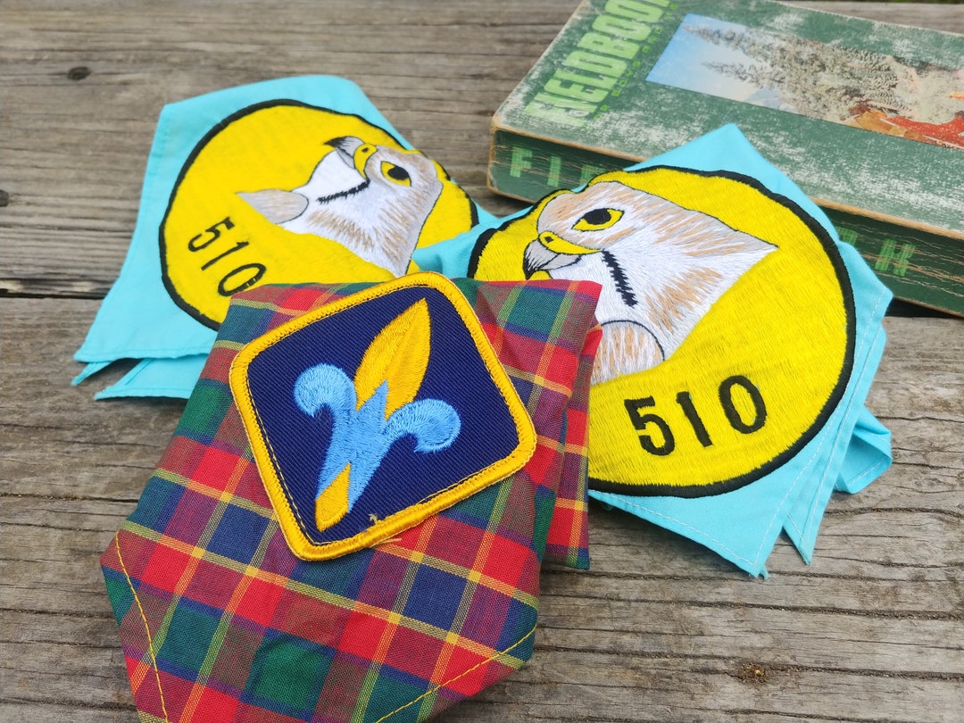 Vintage Boy Scout Neckerchief Lot, Retro Bandana Bundle - Etsy