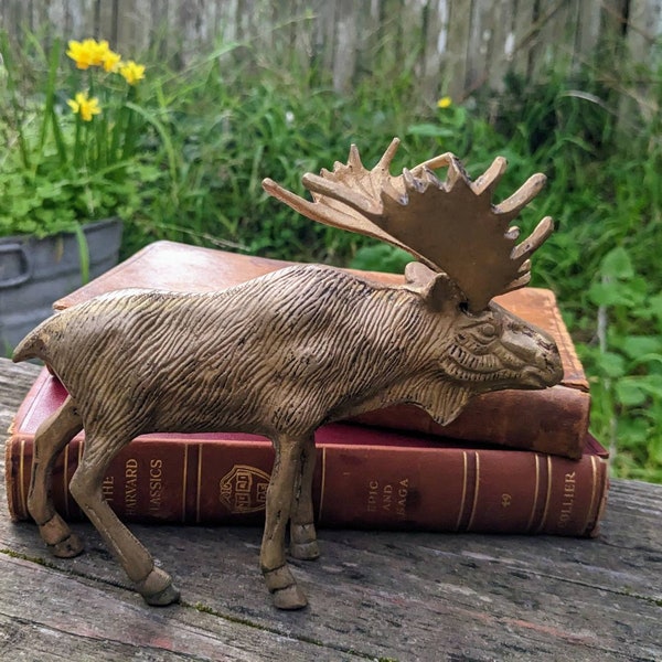 Moose Figurine - Etsy