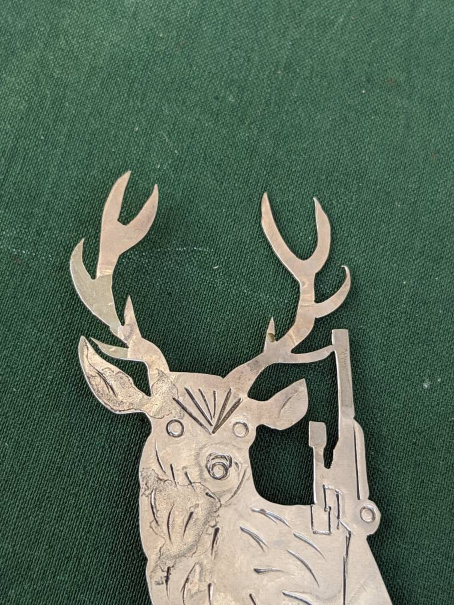 Vintage Sterling Deer Pin Hunting Trophy Brooch Alpine Hat - Etsy
