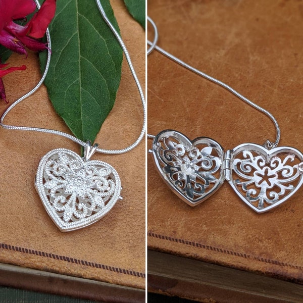 Filigree Heart - Etsy