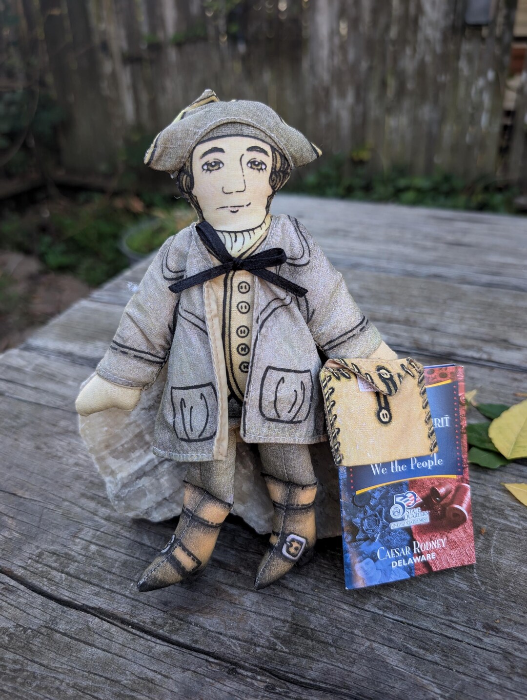 Vintage Caesar Rodney Revolutionary War Doll, Hallmark American Spirit ...