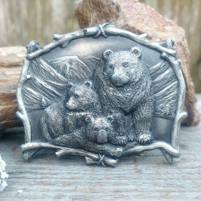 Bear Belt Buckle - Etsy