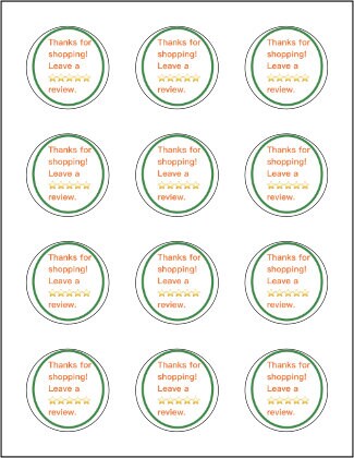 Instacart Shopper Stickers 120 Stickers Customer A B & C - Etsy