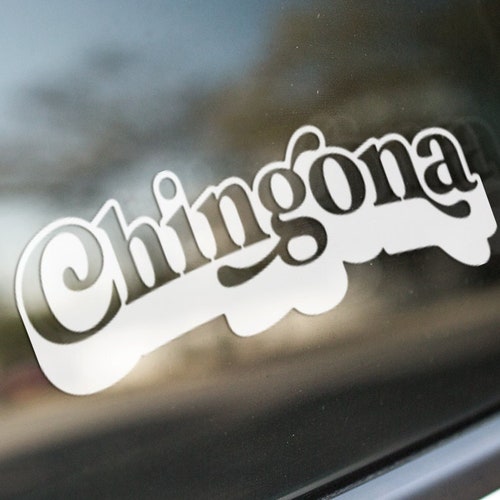 Chicana Vinyl Decal - Etsy