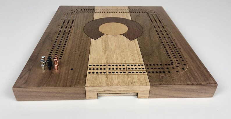 Laser Cut Cribbage Board - Colorado - Etsy