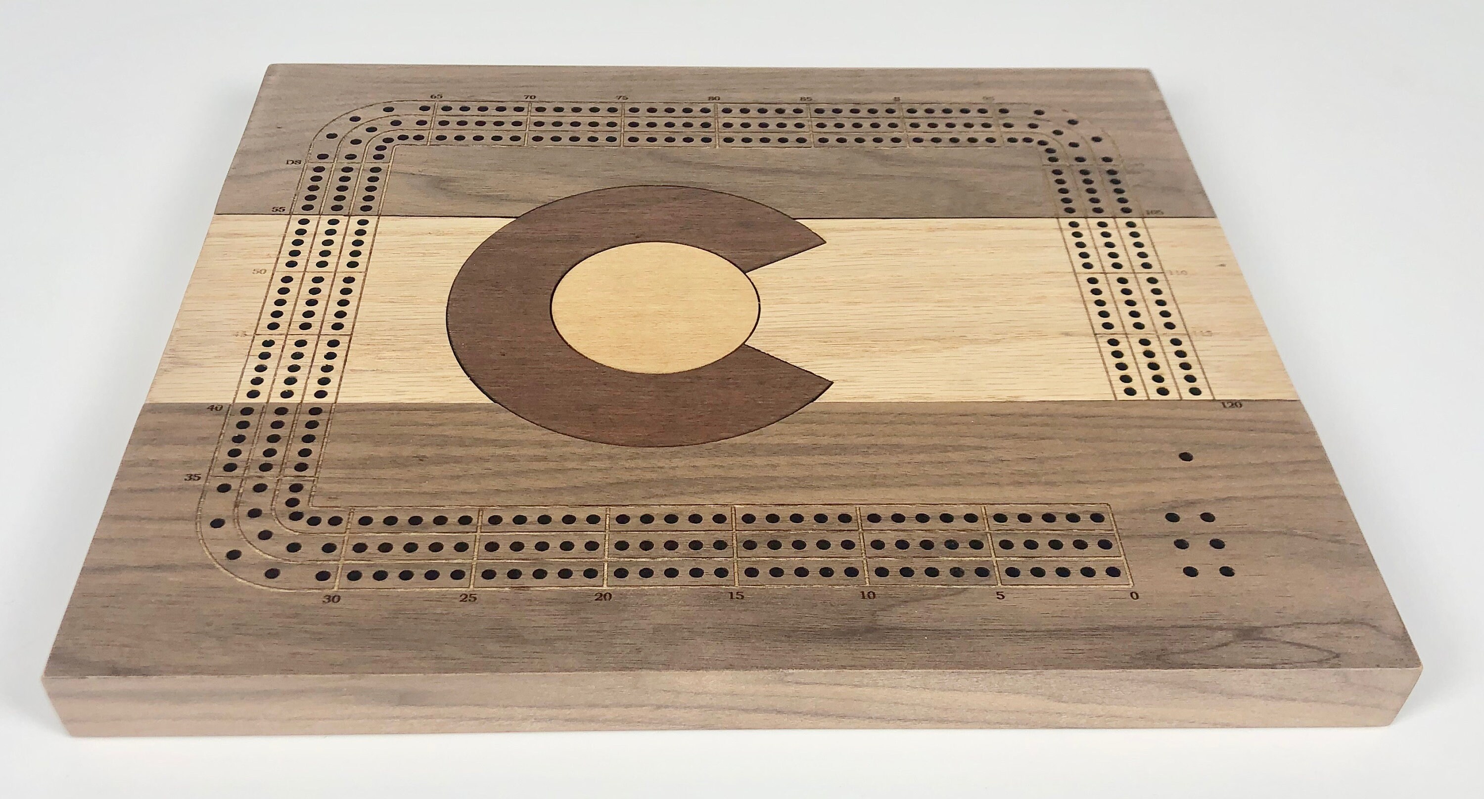 Laser Cut Cribbage Board - Colorado - Etsy
