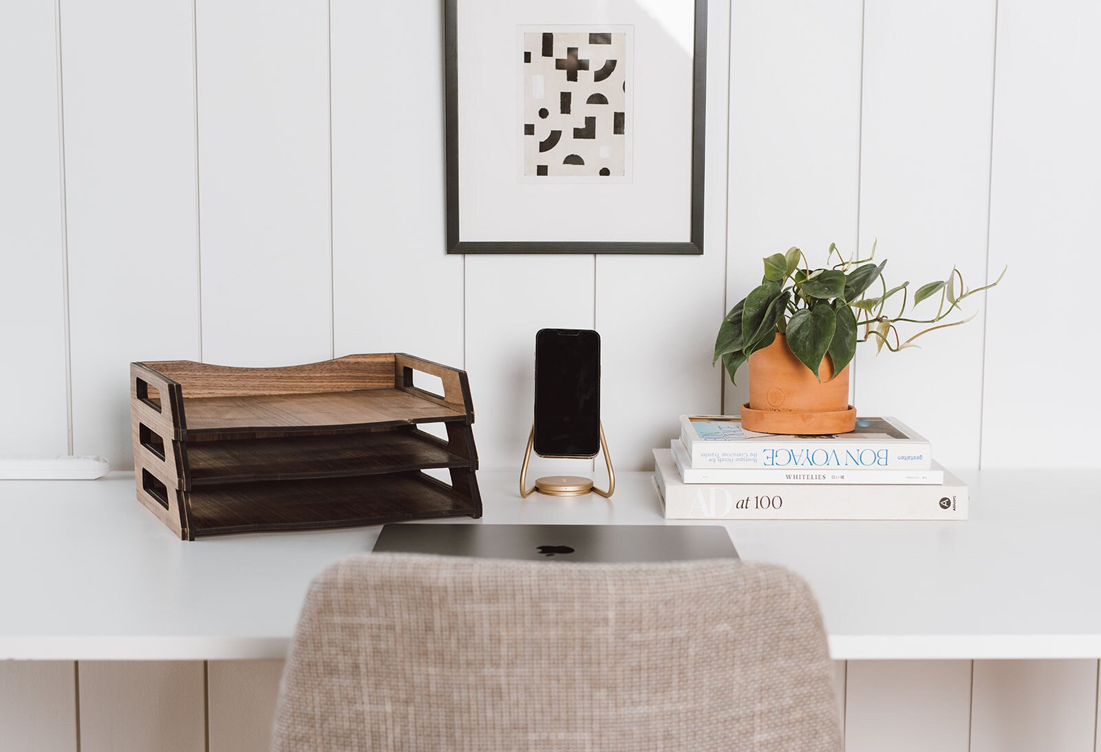 Walnut Paper Tray - Etsy