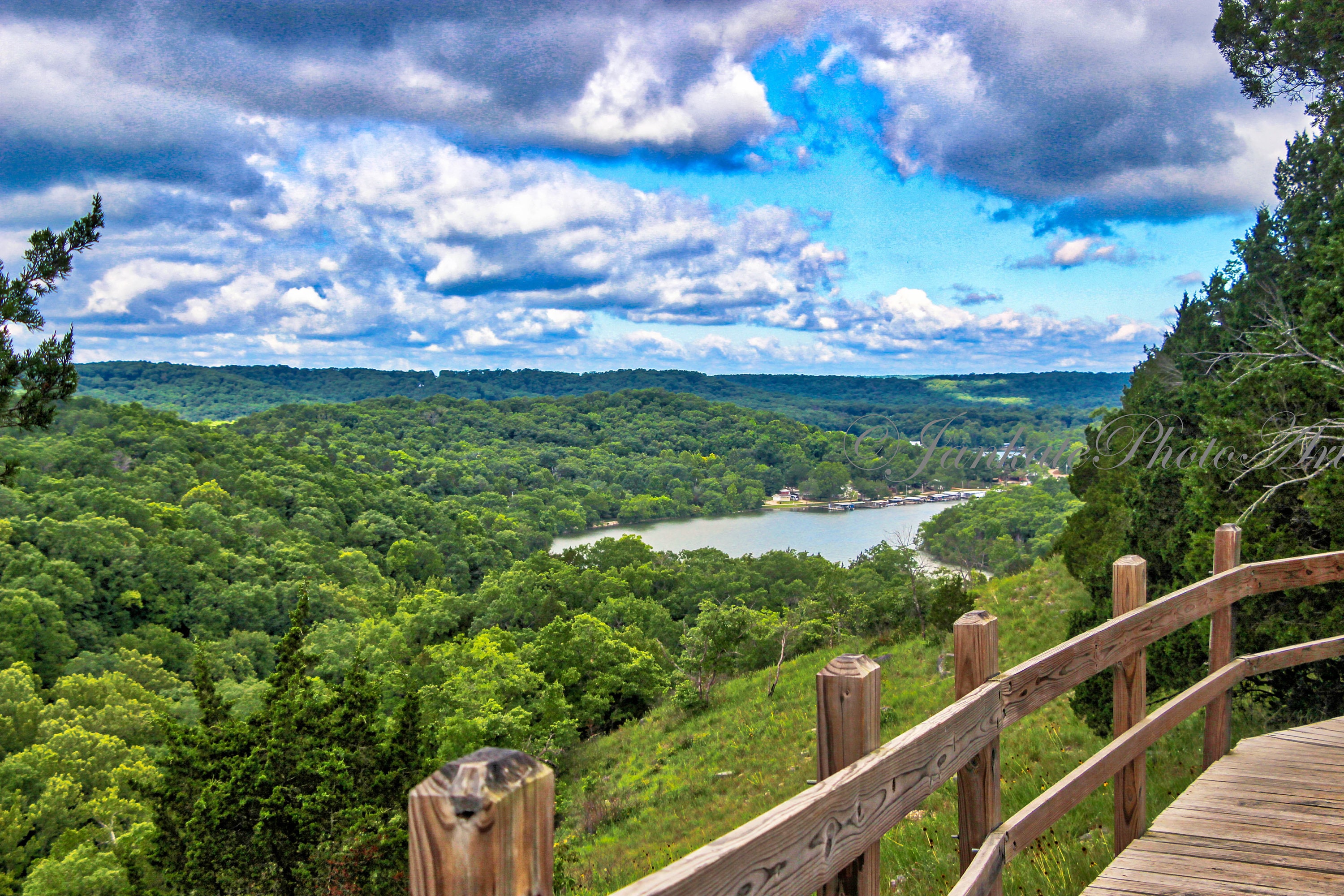Ha Ha Tonka State Park, Lake of the Ozarks, Trail, Thin Metal Print ...
