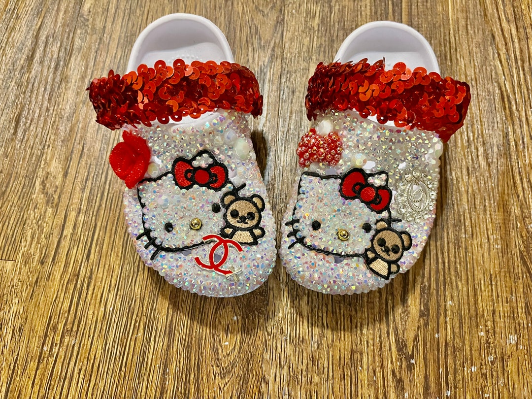 Hello Kitty Clogs - Etsy