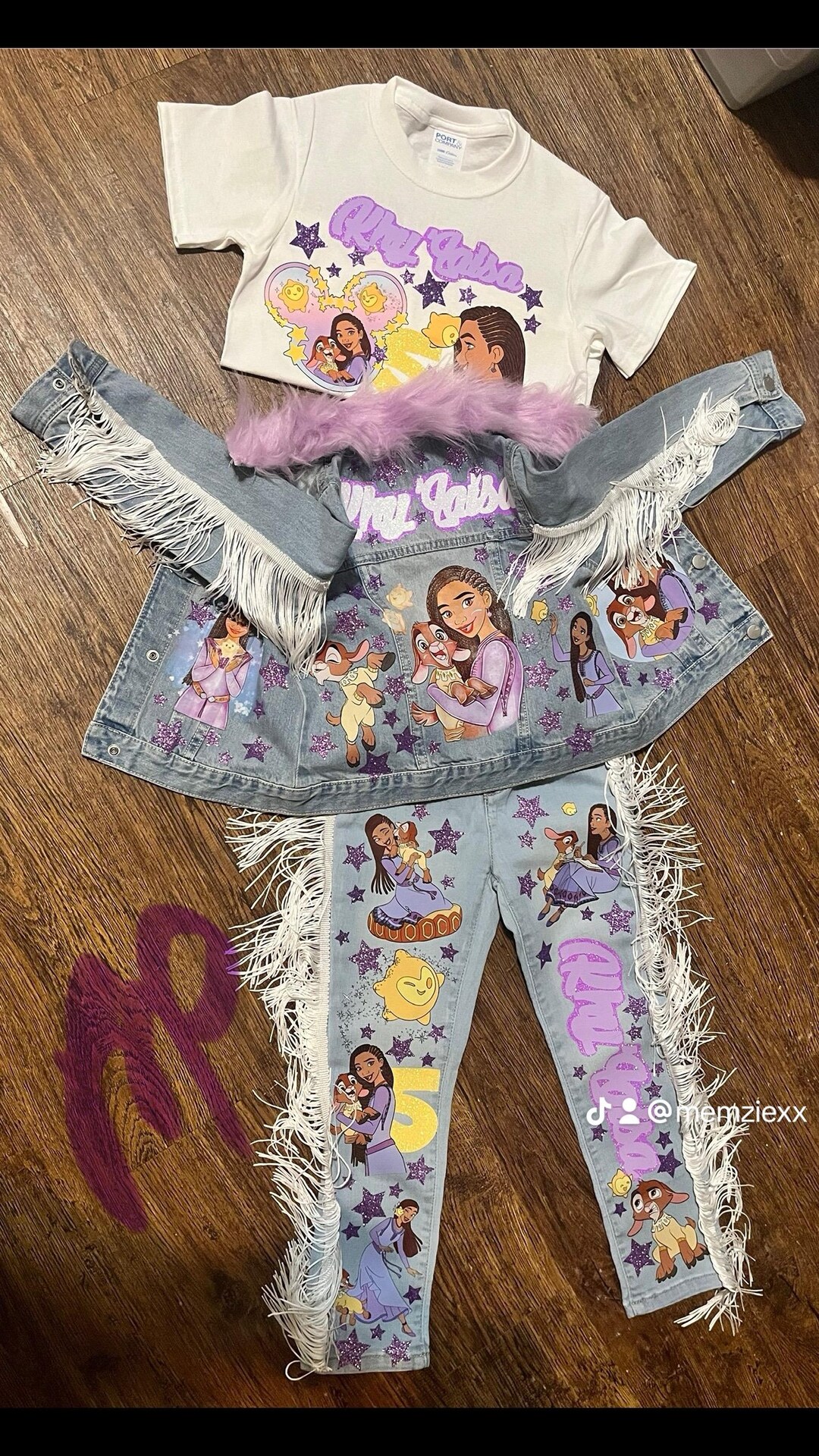 Girls Fringe Jacket and Pants - Etsy