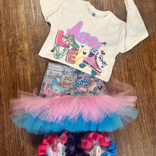 Denim Tutu - Etsy