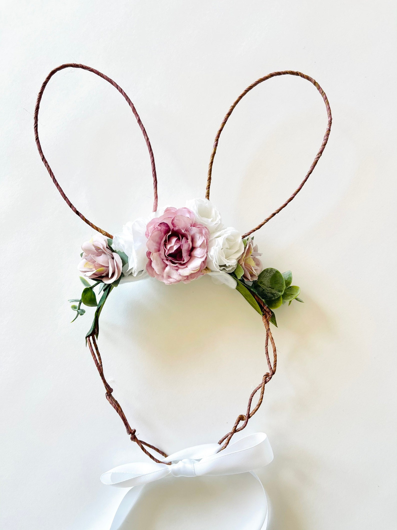Bunny Headband Easter Flower Crown Rabbit Photo Prop - Etsy UK