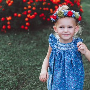 Child Flower Crown, Baby Flower Crown, Wedding Floral Crown - Etsy