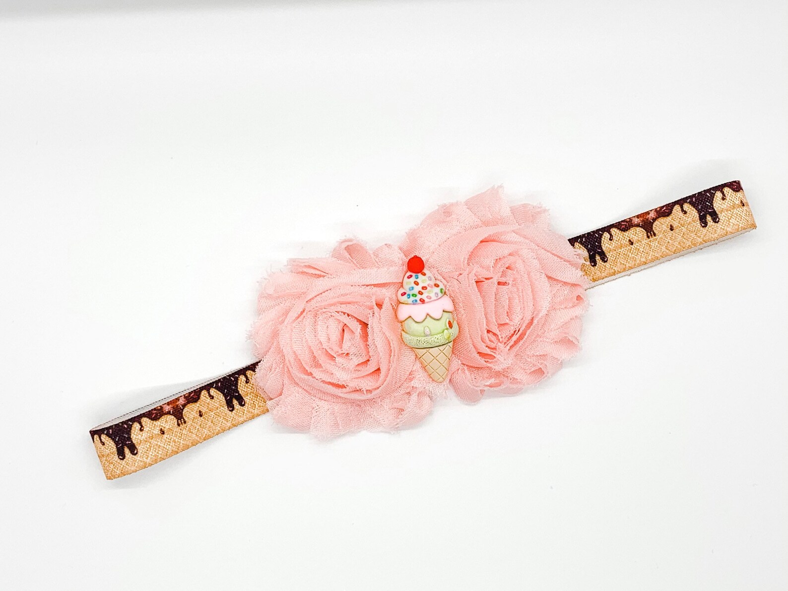 Ice Cream Headband Set Ice Cream Birthday Ice Cream Birthday - Etsy