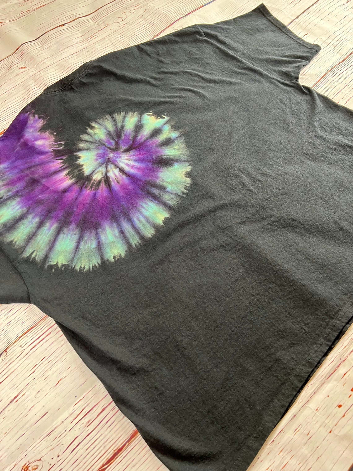 Reverse Spiral Tie Dye T-shirt, Gildan 4X - Etsy
