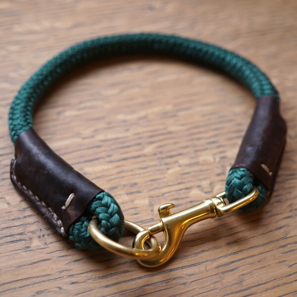 Rope Dog Collar - Etsy