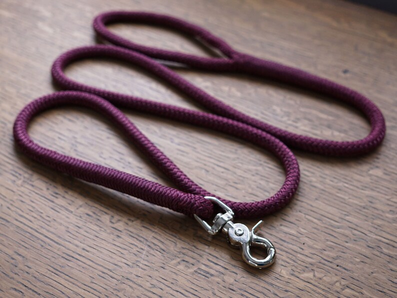 8 Foot Dog Leash | Long Leash | Long Rope Leash | Reflective Leash - Etsy