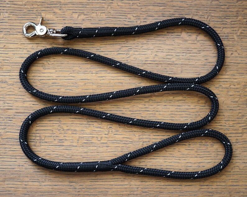 8 Foot Dog Leash | Long Leash | Long Rope Leash | Reflective Leash - Etsy