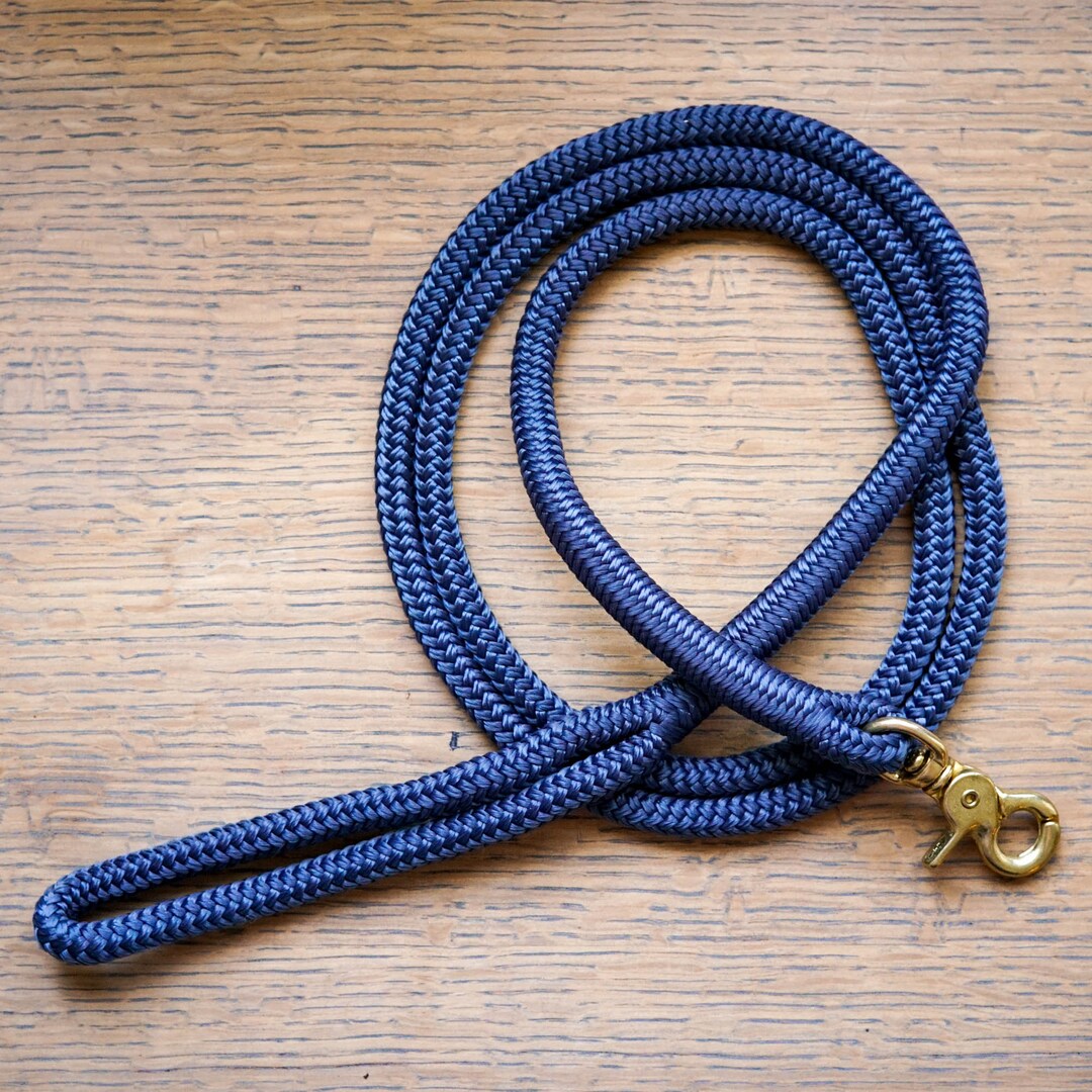 8 Foot Dog Leash | Long Leash | Long Rope Leash | Reflective Leash - Etsy