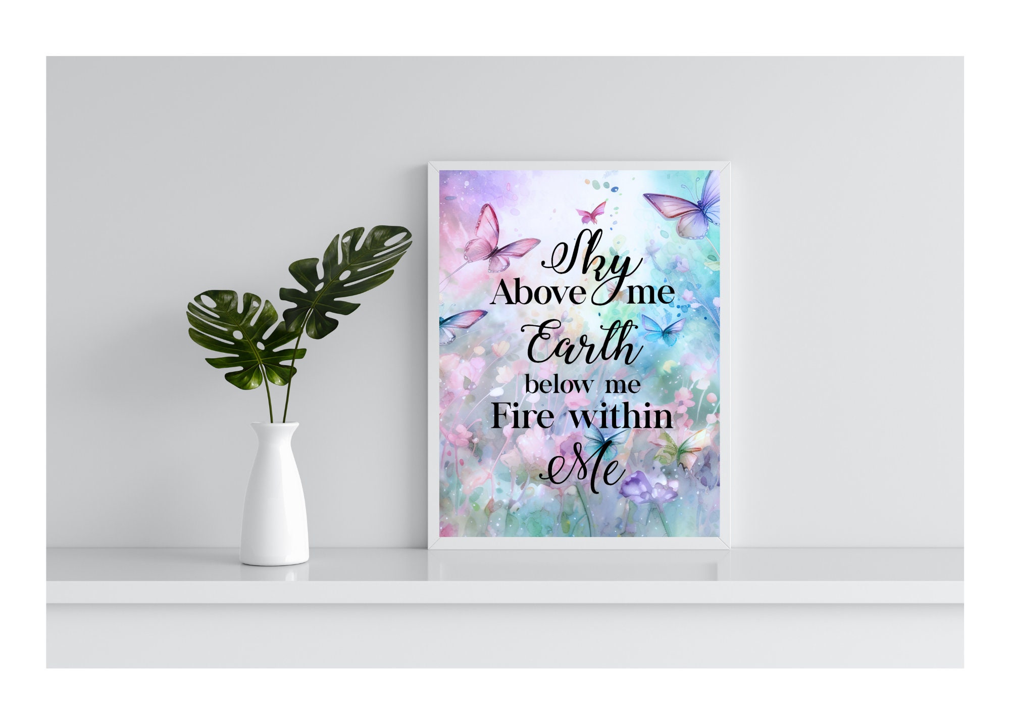 Wall Art Sky Above Me Heavy Weight Glossy Picture Only Unframed - Etsy