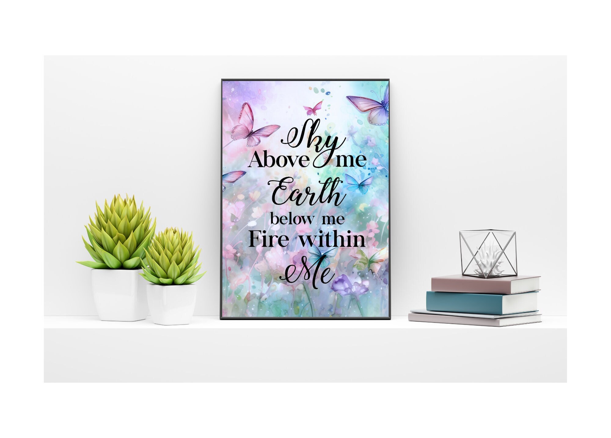 Wall Art Sky Above Me Heavy Weight Glossy Picture Only Unframed - Etsy