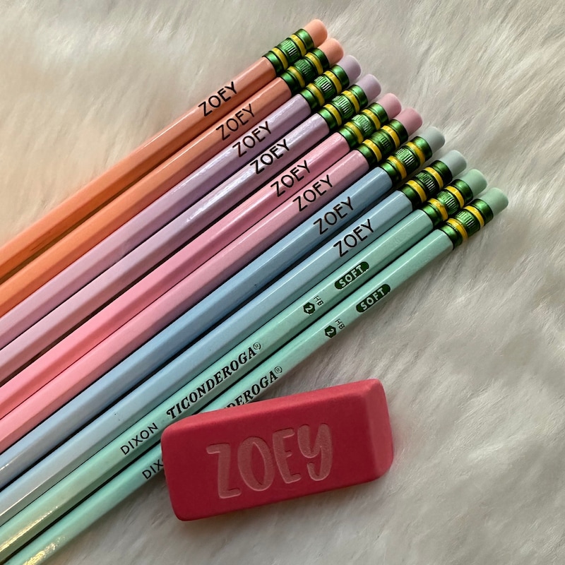 Personalized Pencils - Etsy