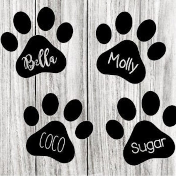 Paw Decal - Etsy
