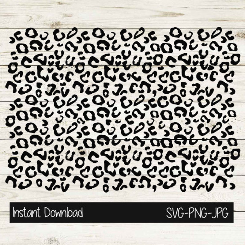 Name Sticker Leopard Print - Etsy