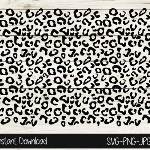 Leopard Spots SVG File Instant Download Leopard Print Svg - Etsy