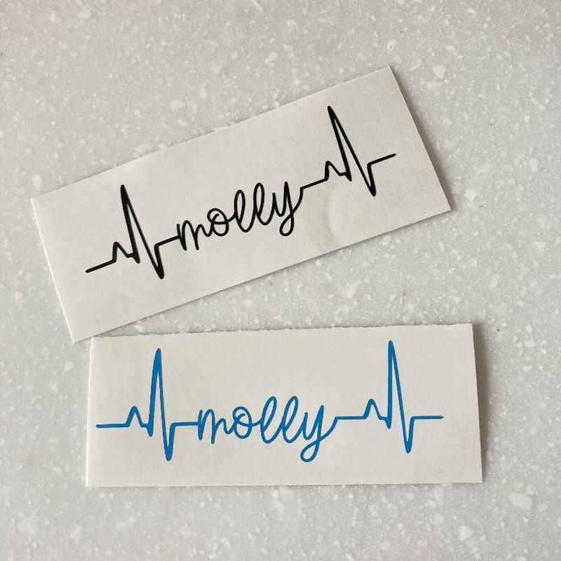 Ekg Stickers - Etsy