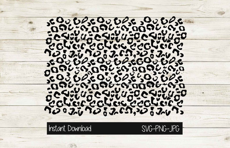 Leopard Print SVG, Cheetah Print SVG, Animal Print, Car Decal, Leopard ...