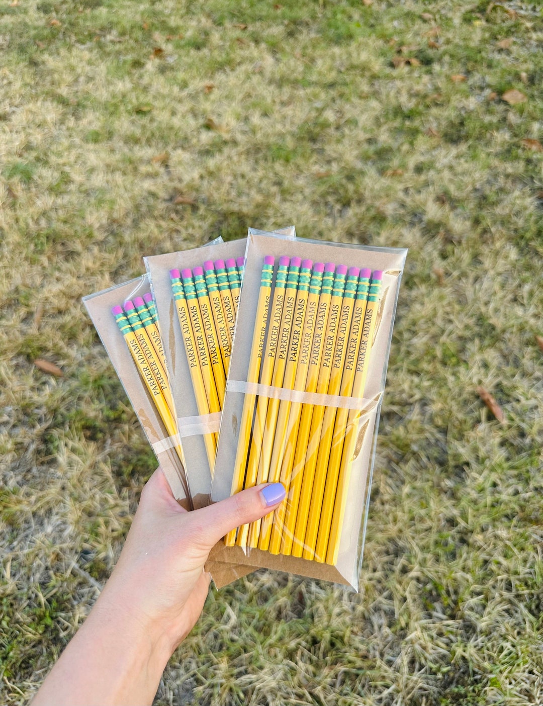 Personalized Pencils, Back to School, Labeled Pencils, Custom Engraved ...