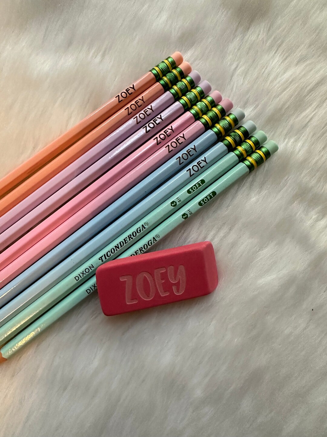 Personalized Pencils, Back to School, Labeled Pencils, Custom Engraved ...