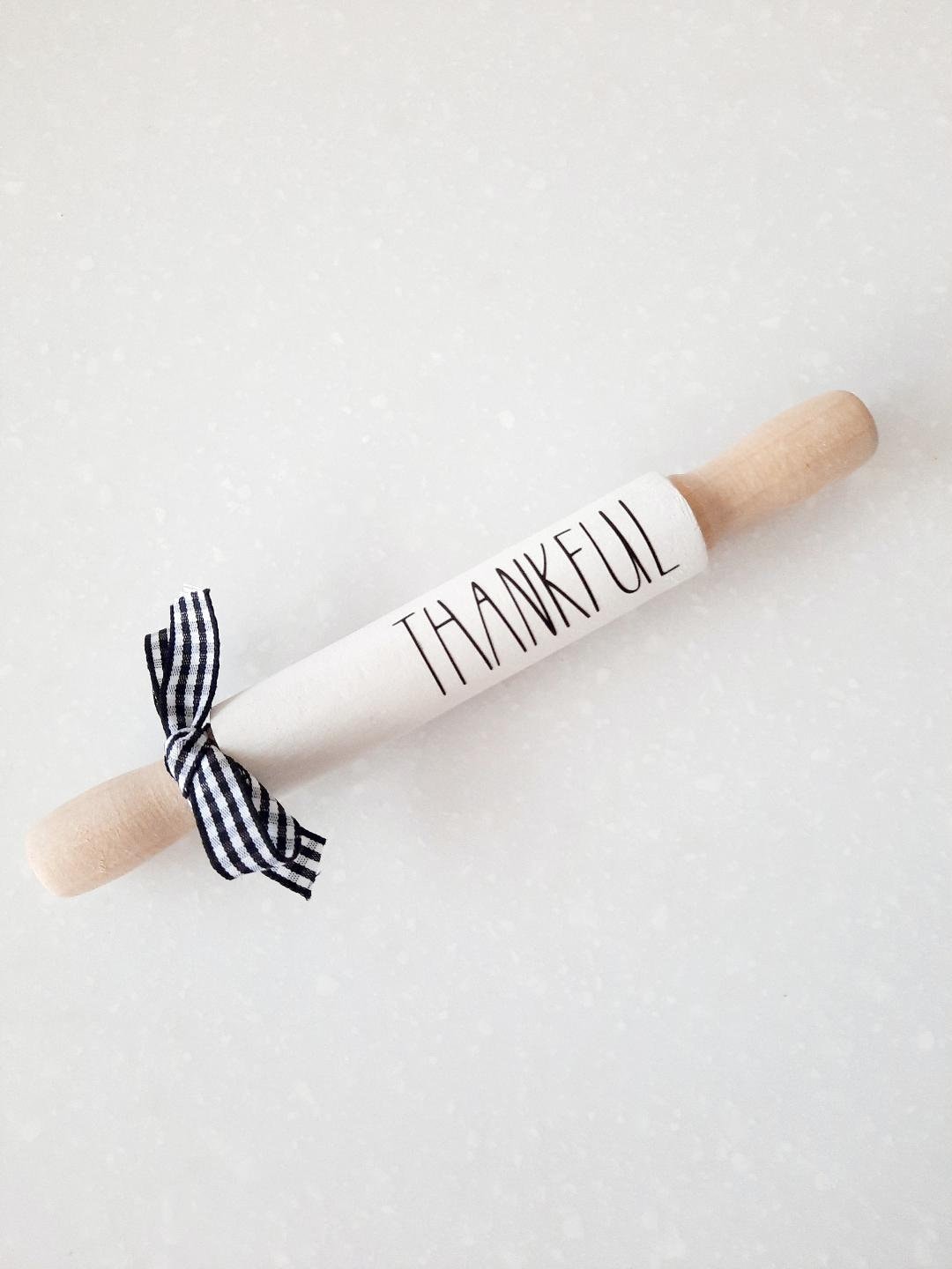 Farmhouse Style Mini Rolling Pin Fall Tiered Tray Decor Mini - Etsy