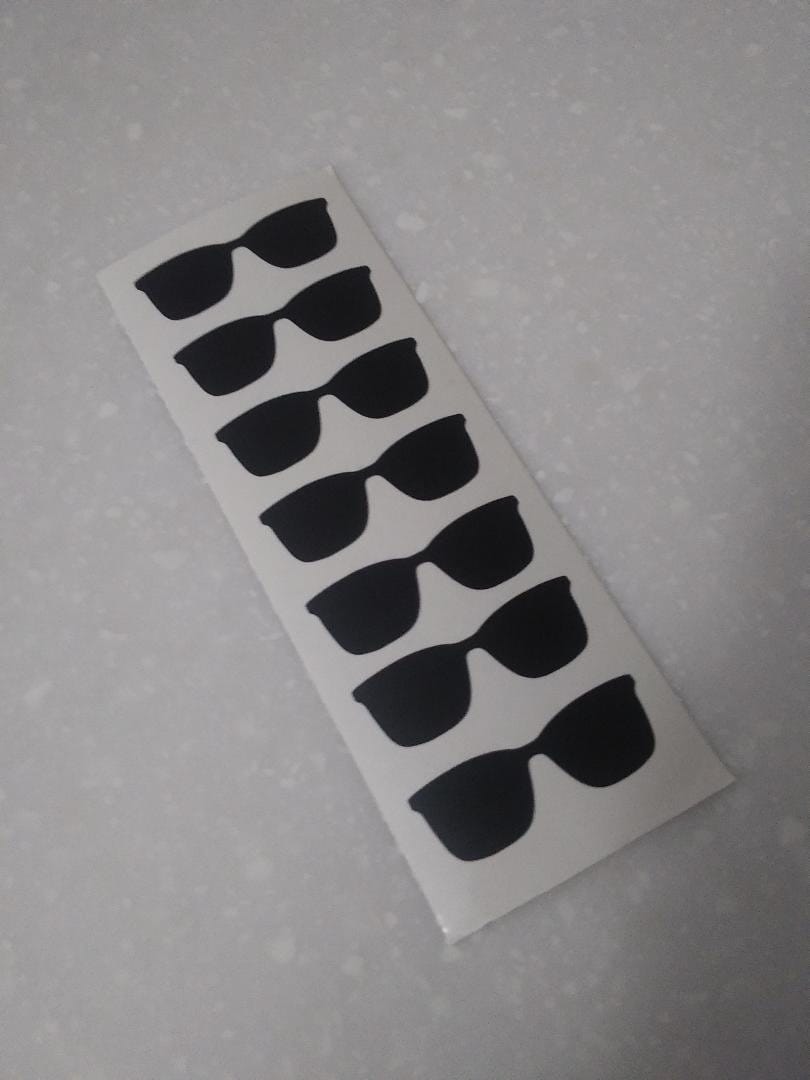 40 Sunglass Stickers, Envelope Seals, Sunglasses, Cup Stickers, Journal ...